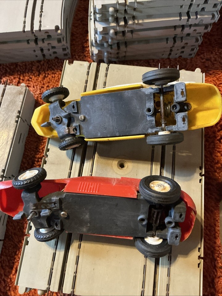 AC Gilbert American Flyer/Auto-Rama Track Lot W/ 2 Cars | eBay
