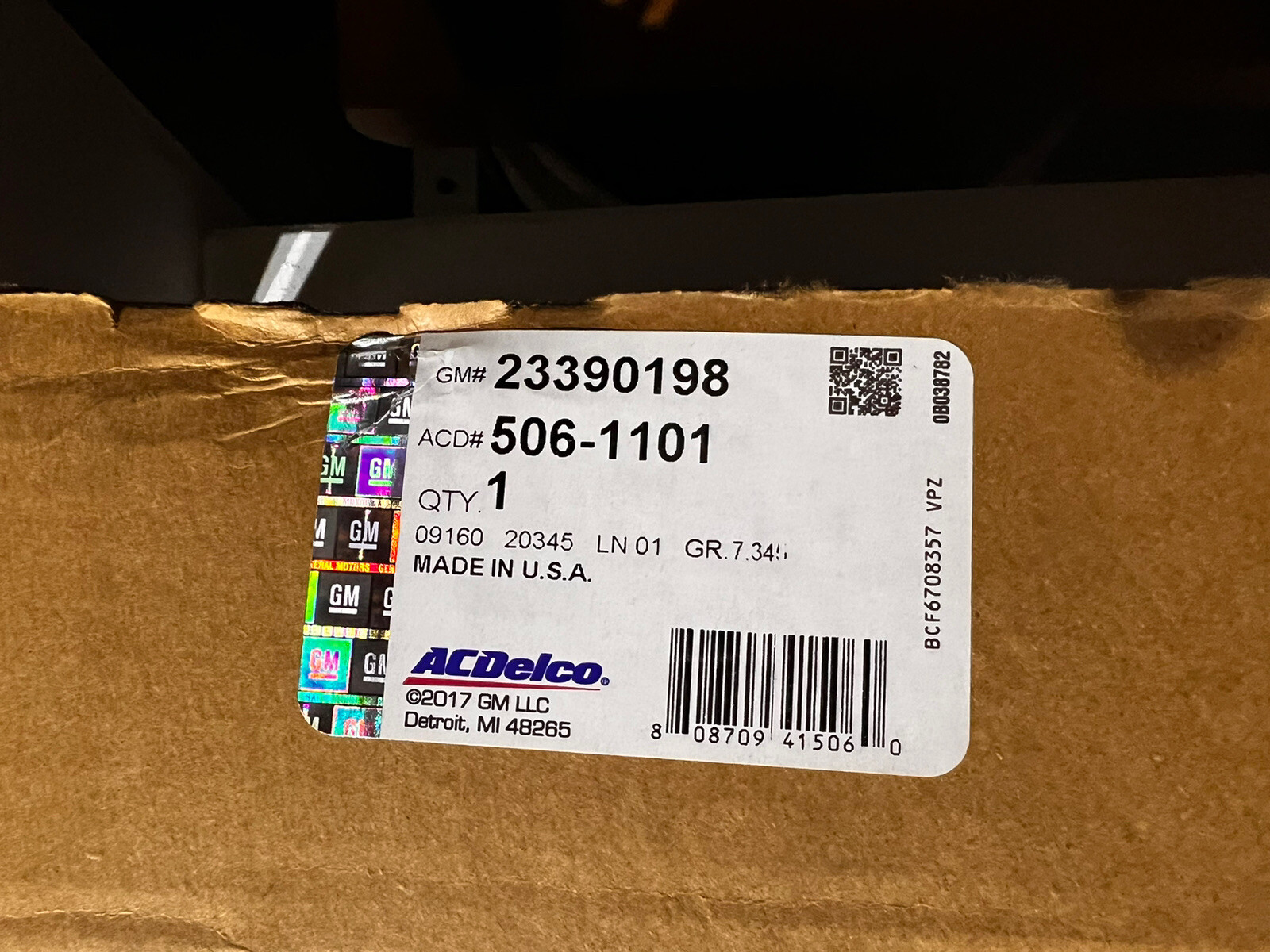 AC+Delco+506-1101+ACDelco+GM+Original+Equipment+Front+Suspension+Strut ...