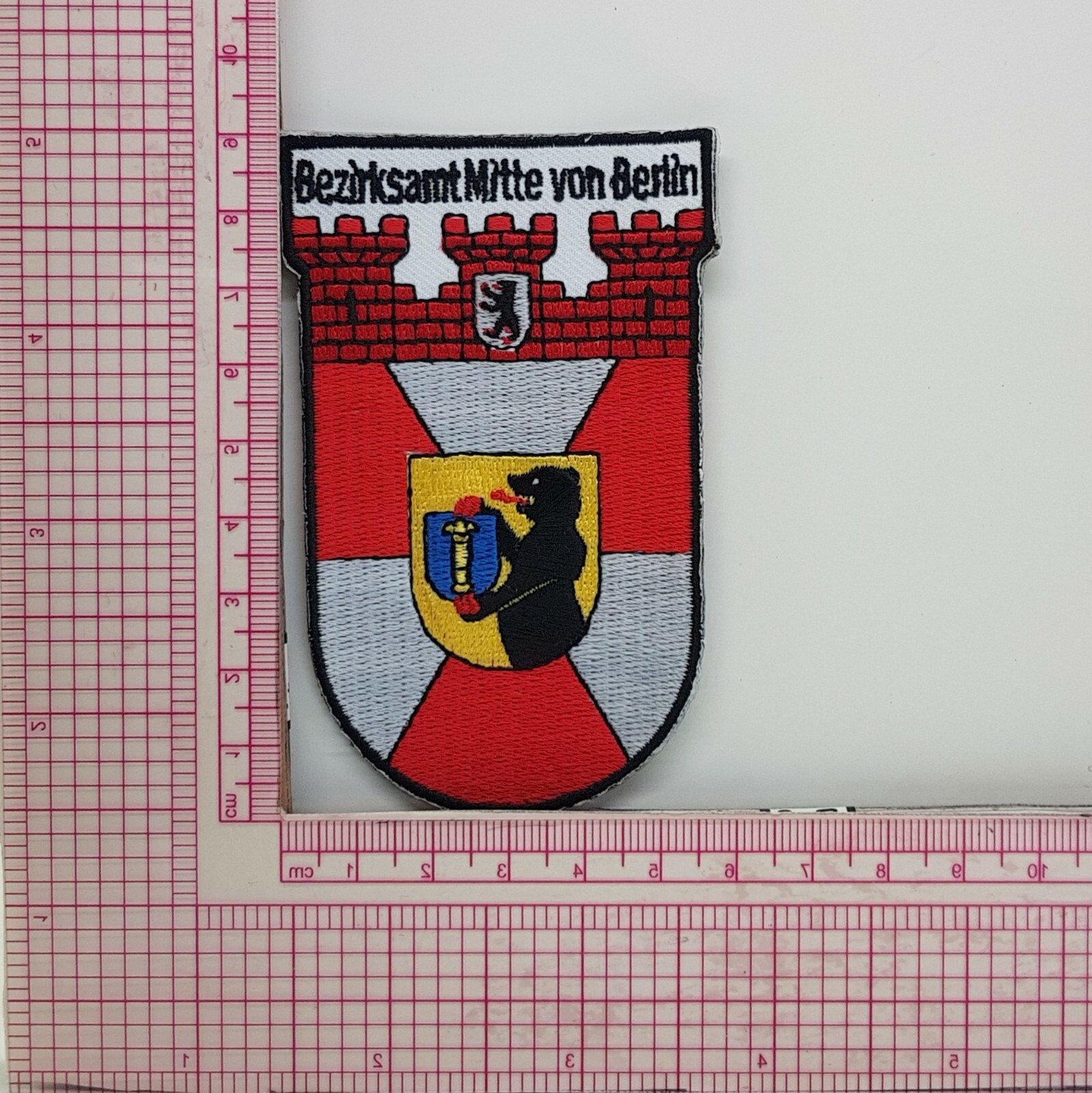 Bezirksamt Mitte Von Berlin Coat Of Arms Patch Applique Crest Logo B8 ...