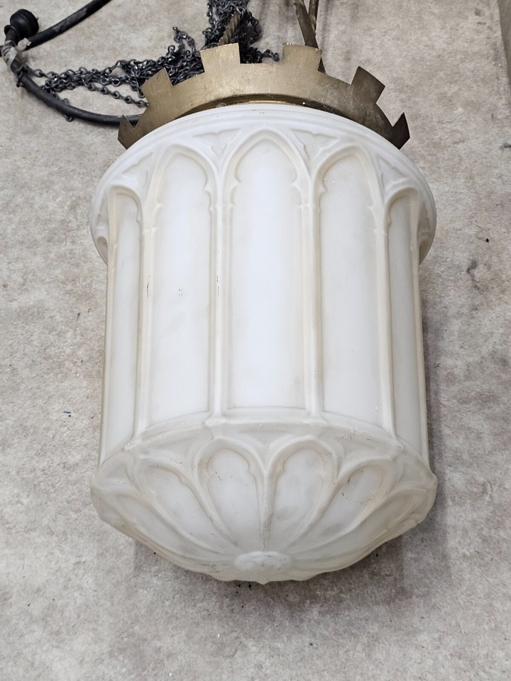 Antique Church Gothic ceiling light lamp fixtures with crown fitters ...