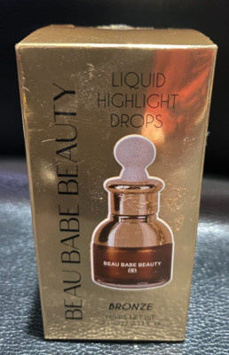 Beau Babe Beauty Liquid Highlight Drops - Bronze - Brand New in Box 0. ...