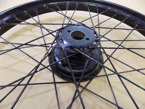 1939-1949 Triumph TWN B125 / Original OEM Nice FRONT WHEEL | eBay