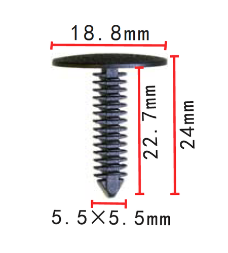 20pcs Fit Toyota 9046706177 Trim Panel Retainer | eBay