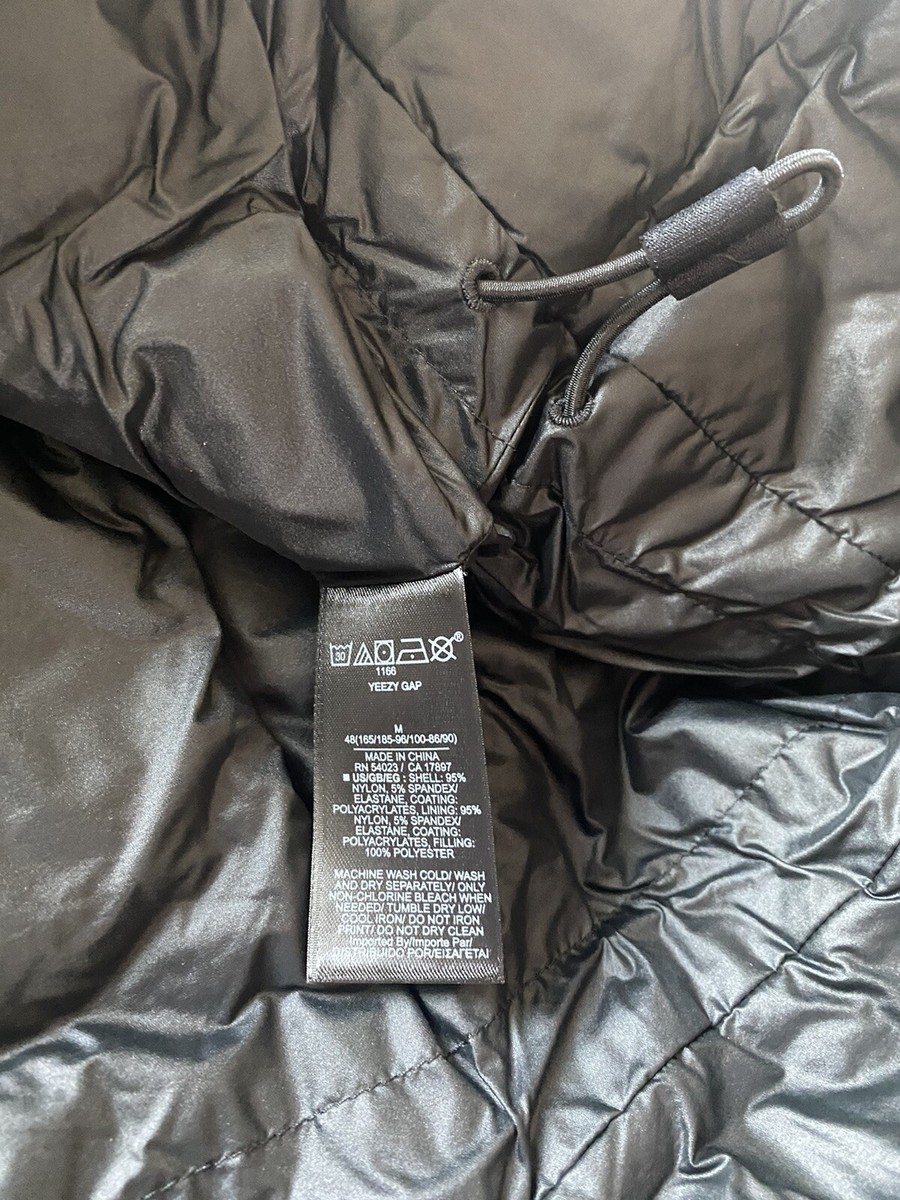 Yeezy Gap Padded Mock Neck Pullover Puffer Men's Size Medium Yeezy Gap Padded Mock Neck Pullover Puffer Men's Size Medium