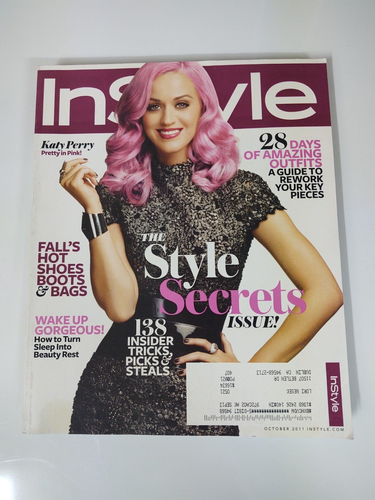 IN STYLE MAGAZINE 2011 KATY PERRY THE STYLE SECRETS ISSUE! TAYLOR SWIFT WONDERS | eBay