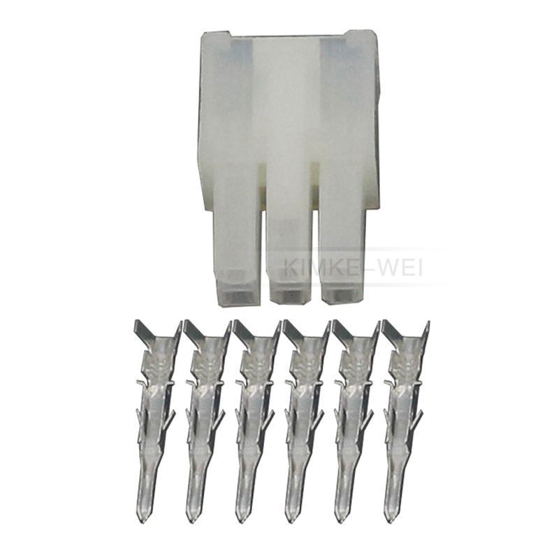 6 Pin/Way Molex Mini-Fit Jr 5557/5559 4.2mm Connector Kits (Plug+Socket ...