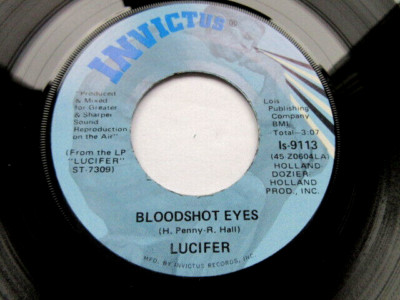 LUCIFER - BLOODSHOT EYES SOUL FUNK - NM 45 RPM RECORD | eBay