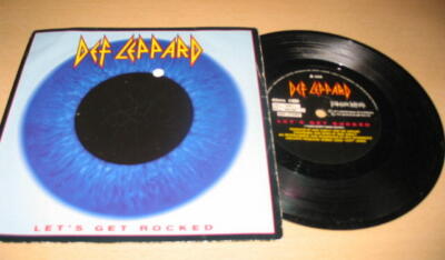 DEF LEPPARD - Let's Get Rocked - 7 UK - Vinyl 45 tours | eBay