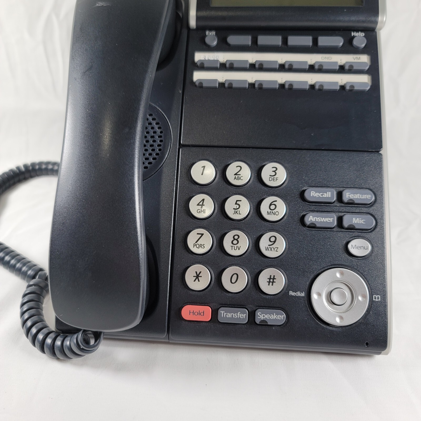 NEC ITL-32D-1 (BK) TEL ILV(XD)Z-Y(BK) DT700 SERIES VoIP IP PHONE W ...