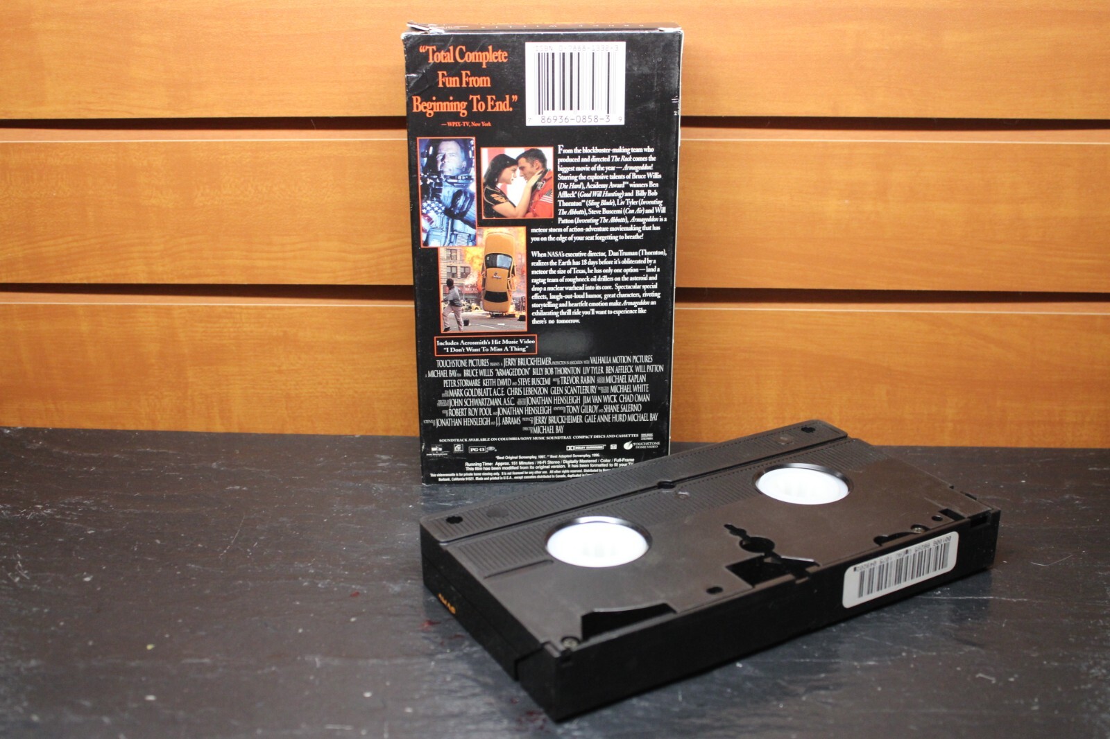 VHS "Armageddon" (1998) Bruce Willis Billy Bob Thornton Liv Tyler Ben Affleck 786936085839 | eBay