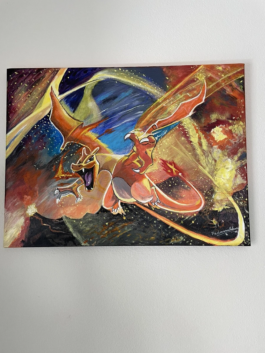 Pokemon Acrylic Paintings