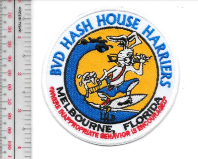 Hash House Harriers HHH Florida Melbourne BVD H3 Hash Club Kennel Melbo ...