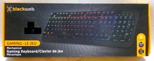 NEW OPEN BOX Blackweb BWA21H0011C Mechanical Gaming Keyboard $60 | eBay