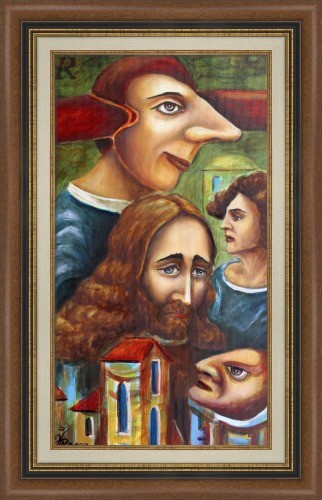 ORIGINAL Oil Painting canvas MODERN CONTEMPORARY ART by Pronkin 2023 ...