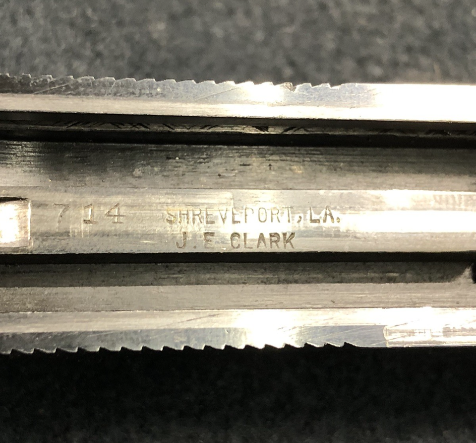 COLT 1960's Super 38 Complete Slide J. E. Clark Customized BO-MAR ...