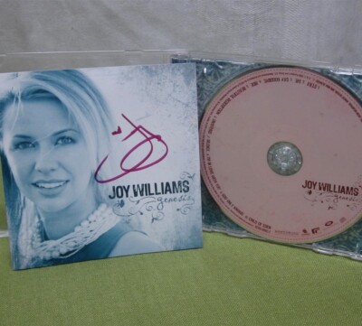 JOY WILLIAMS Genesis CD autograph '05 singer-songwriter Christian duo ...