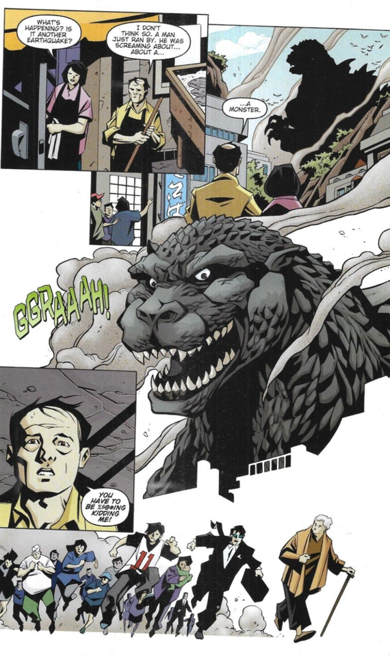 Godzilla Comic 1 Kingdom of Monters Cover A Ross Foil 2025 70th ...