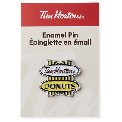 Tim Hortons Collectible Enamel Pin - Retro Logo | eBay
