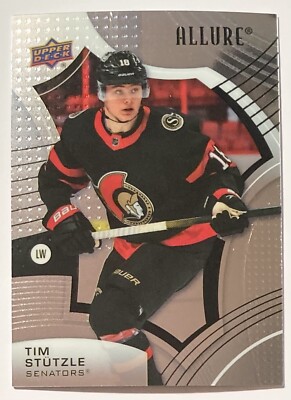 2021-22 Upper Deck Allure Senators Tim Stutzle Hockey Card #80 | eBay