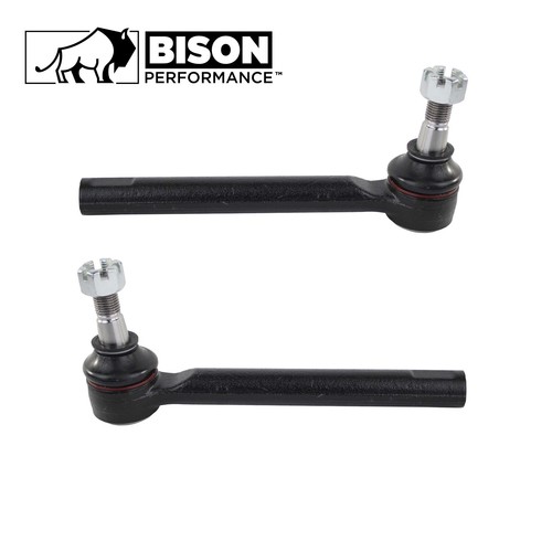 Bison Performance 2pc Set Front LH & RH Outer Steering Tie Rod Ends For ...