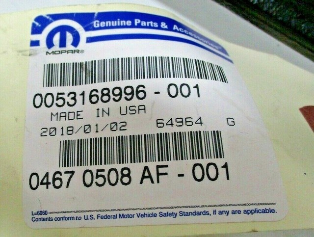 MOPAR TENSION 4670508AF for sale online | eBay