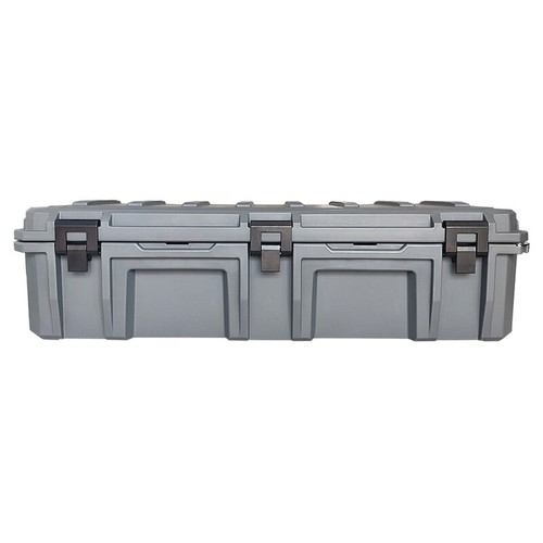 110L Storage Box Case Low Profile Heavy Duty Waterproof Cargo Tool Box ...