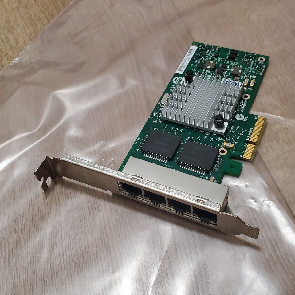 HP NC365T HSTNS-BN58 593743-001 Quad Port Ethernet Network Server ...