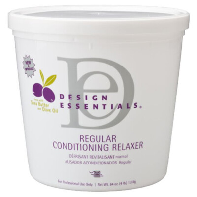 Design Essentials Regular Conditioning Relaxer With Olive Oil & Shea ...