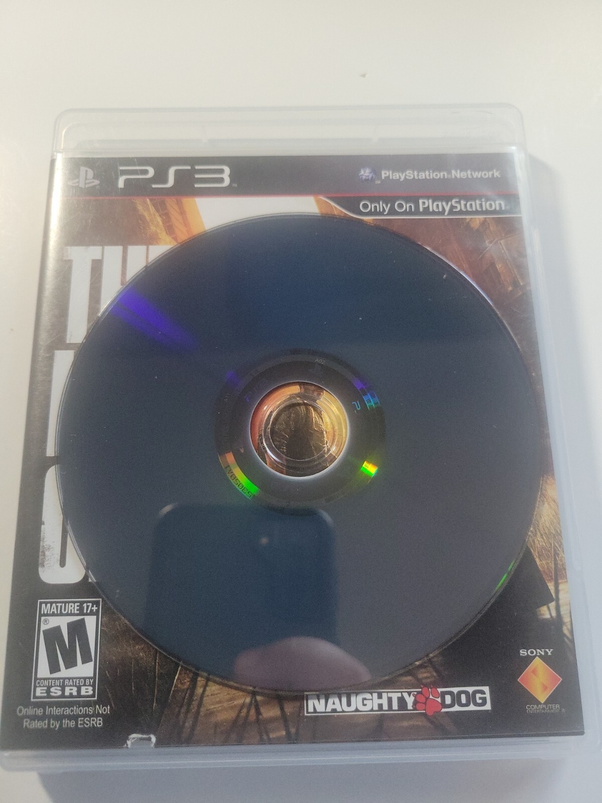 The Last of Us game disc w/case great shape PS3 (Sony PlayStation 3 ...