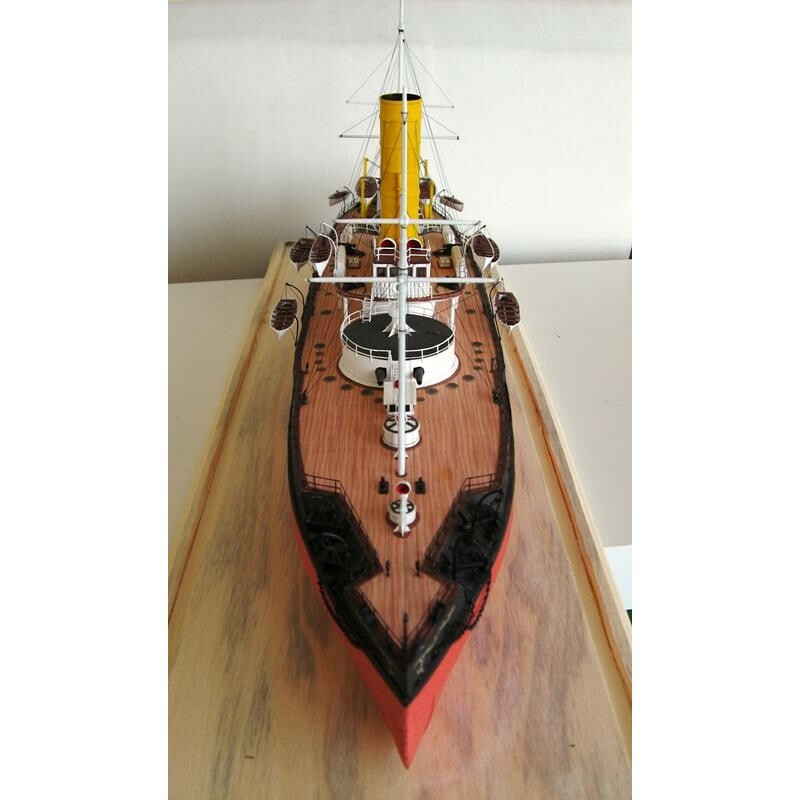 OREL 079 - 1/200 Armored ship Peter the Great, Russia, 1881, paper ...