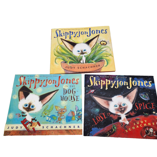 Skippyjon Jones by Judy Schachner Lot of 3 Special 1st Edition ...