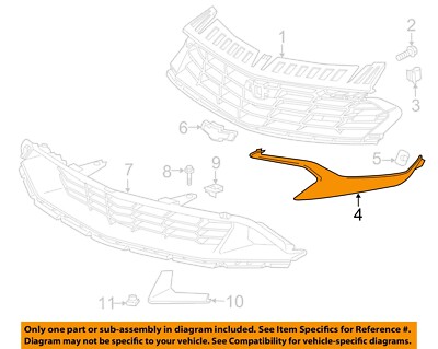 GM OEM 19-23 Camaro Front Bumper Grille Grille Components-Bezel ...
