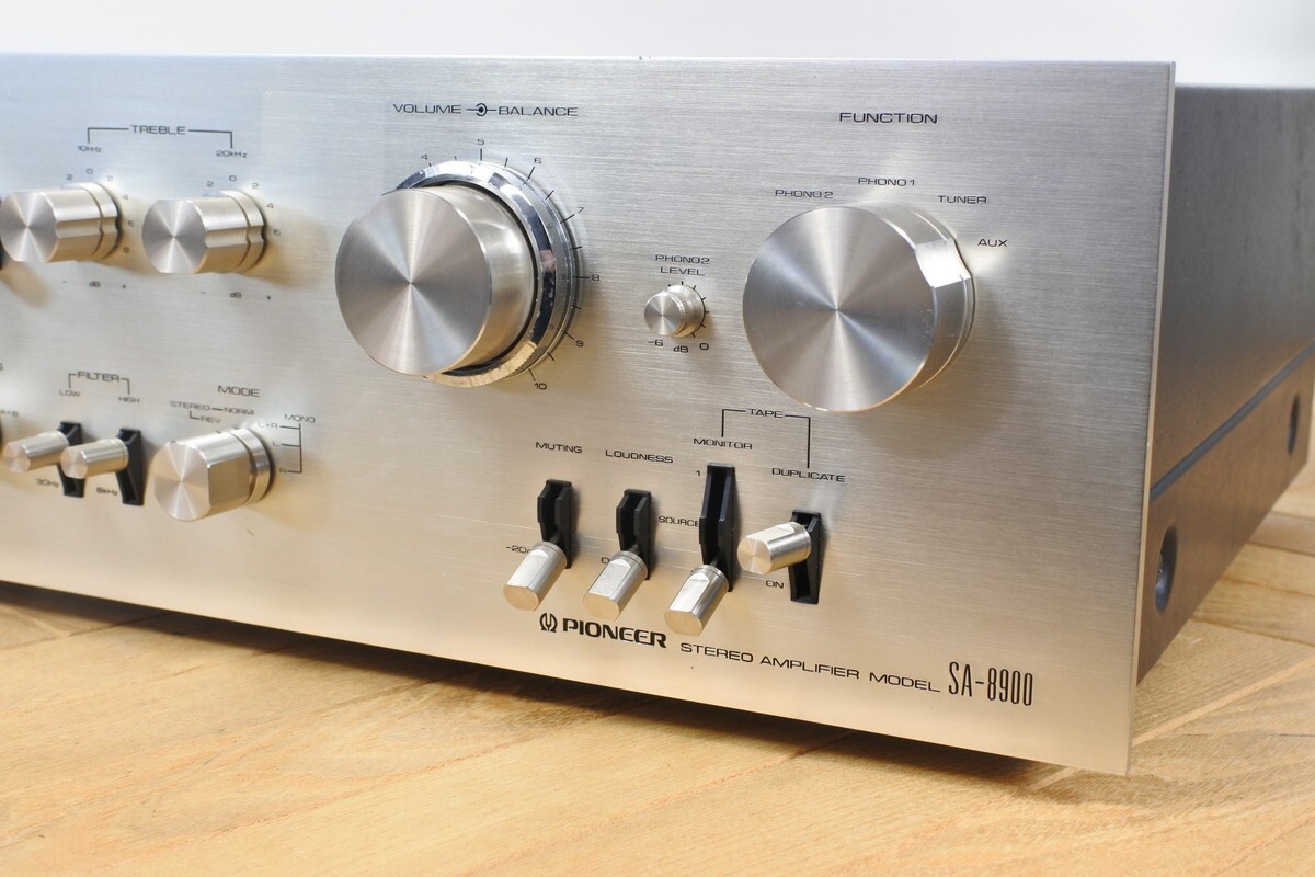 Pioneer SA-8900 Integrated Amplifier Vintage 1974 from Japan, Sold as ...