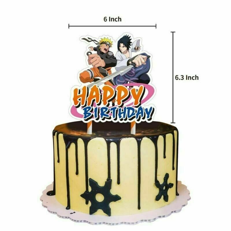 Naruto Shippuden Birthday Cakes