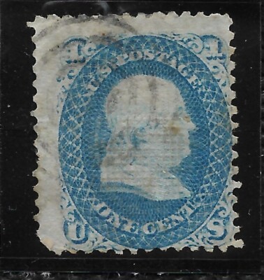 SCOTT 86 1 CENT BENJAMIN FRANKLIN USED SINGLE FREE SHIPPING | eBay