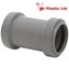 Polypipe 32mm Push Fit Waste Pipe Fittings in Grey (actual size 34mm ...