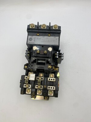Allen-Bradley 509-DOD Starter 90A 3P 600V 50HP Size 3 Series A Coil 110 ...