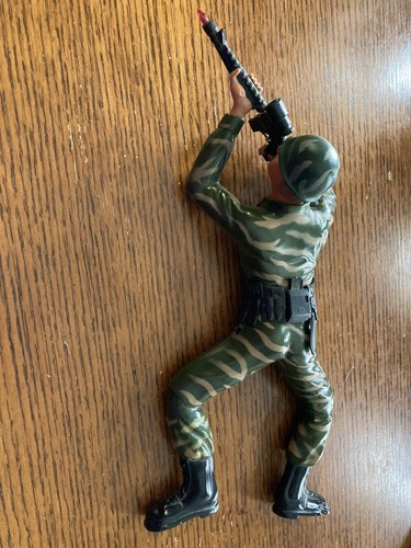 Vintage 1987 Regency Toys 12” Crawling Army Soldier Figure In Great ...