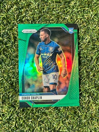 2024-25 Panini Prizm Premier League Conor Chaplin #279 Green Prizm /5 ...