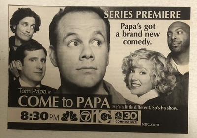 Come To Papa Tv Series Print Ad Tom Papa Steve Carell Jennifer Aspen ...
