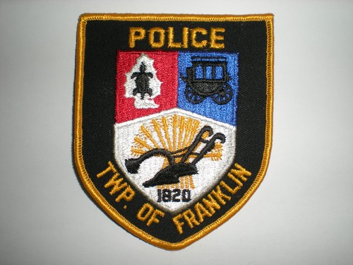 TOWNSHIP OF FRANKLIN, NEW JERSEY POLICE DEPARTMENT PATCH | eBay
