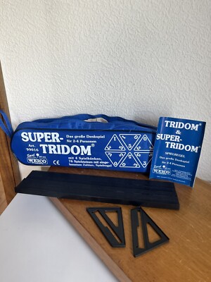 Super Tridom Spiel von Weico Nr. 99016 in Mäppchen Tri Domino | eBay.de