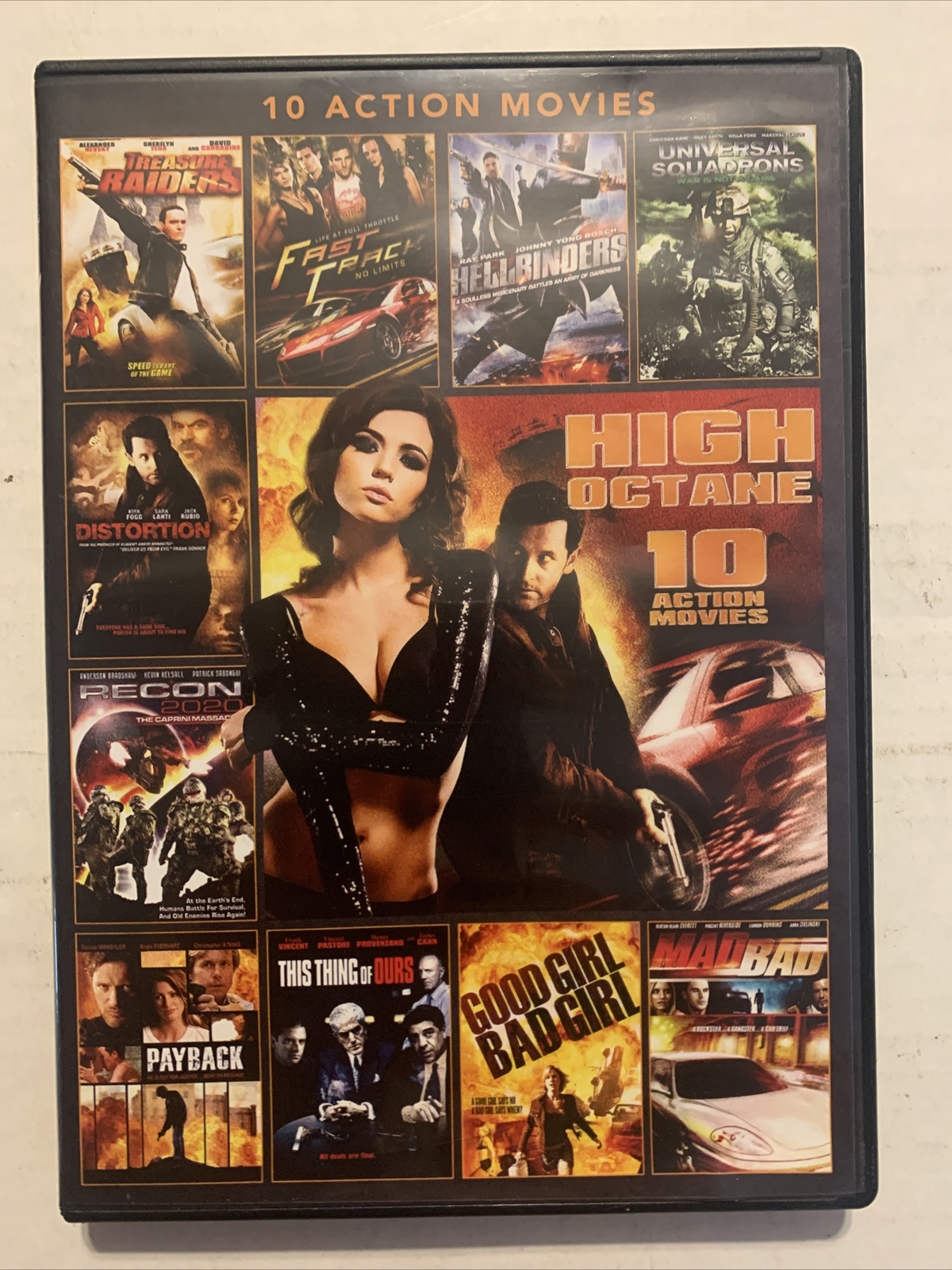 high octane - 10 action movies dvd set new sealed mad bad recon 2020 ...