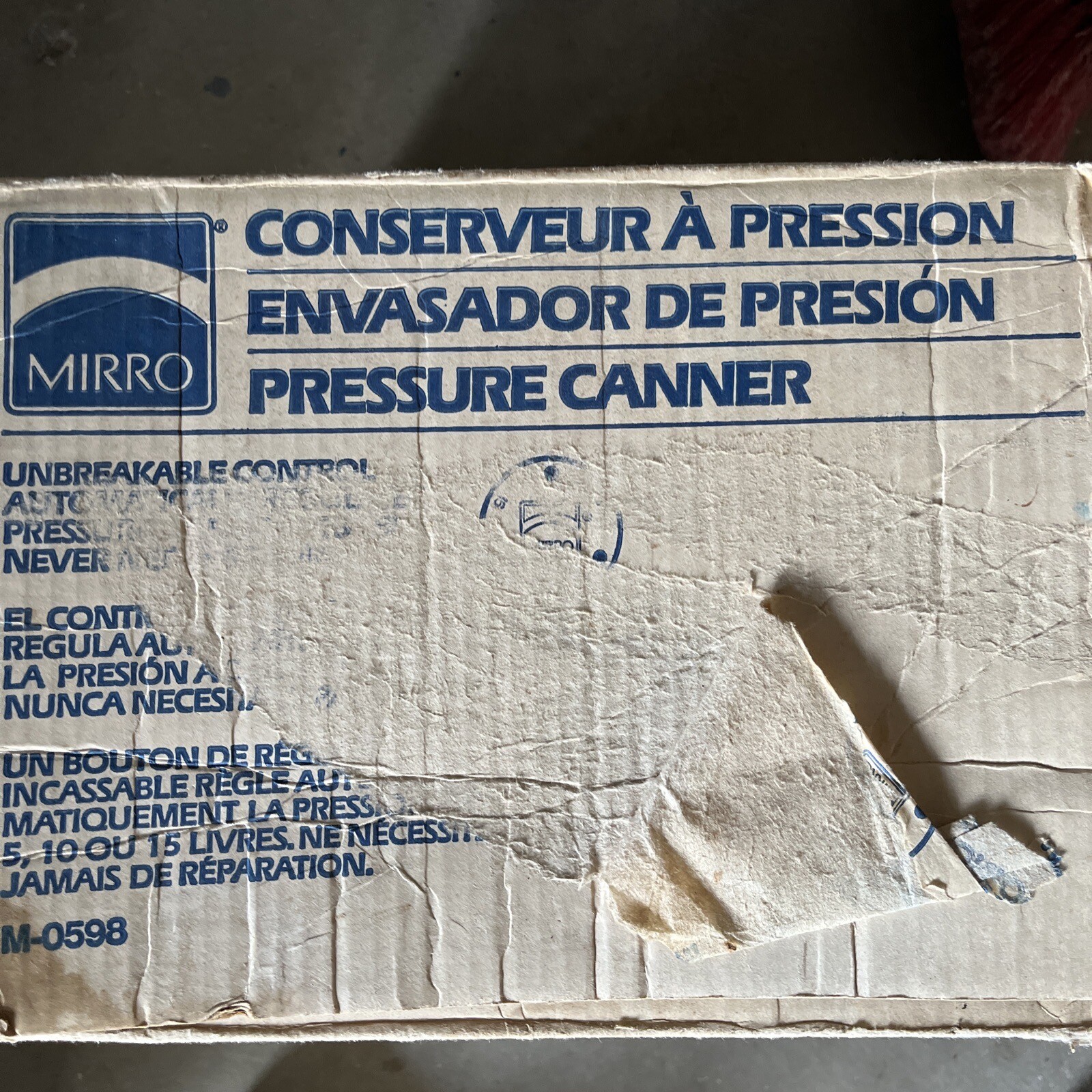 MIRRO 8 Quart Pressure Cooker Canner M-0598 Betty Crocker VINTAGE | eBay