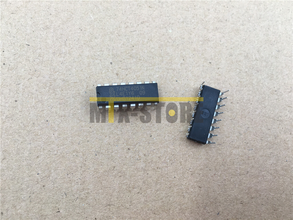 5pcs 74HCT4051 74HCT4051N Multiplexer 8-Kanal analog / digital DIP16 ...