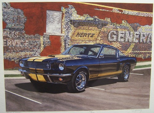 1966 SHELBY MUSTANG GT350H ART 289 HERTZ RENT A RACER FASTBACK FORD ...