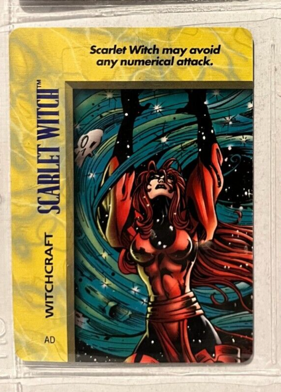 Overpower Marvel Collectible Card Game - Scarlet Witch Character Cards ...