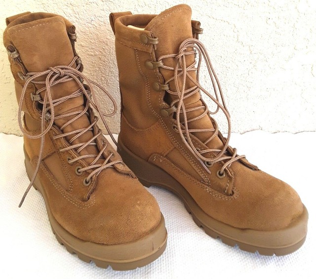 Bates Spe1c1-17-d-1075 Coyote Tan Hot Weather Army Combat BOOTS Sz 3 R ...