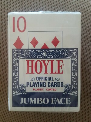 Vintage Hoyle Official Playing Cards Jumbo Face #1002 Nevada Finish ...
