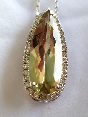 Csarite Diaspore Color Change CERTIFIED NECKLACE | eBay